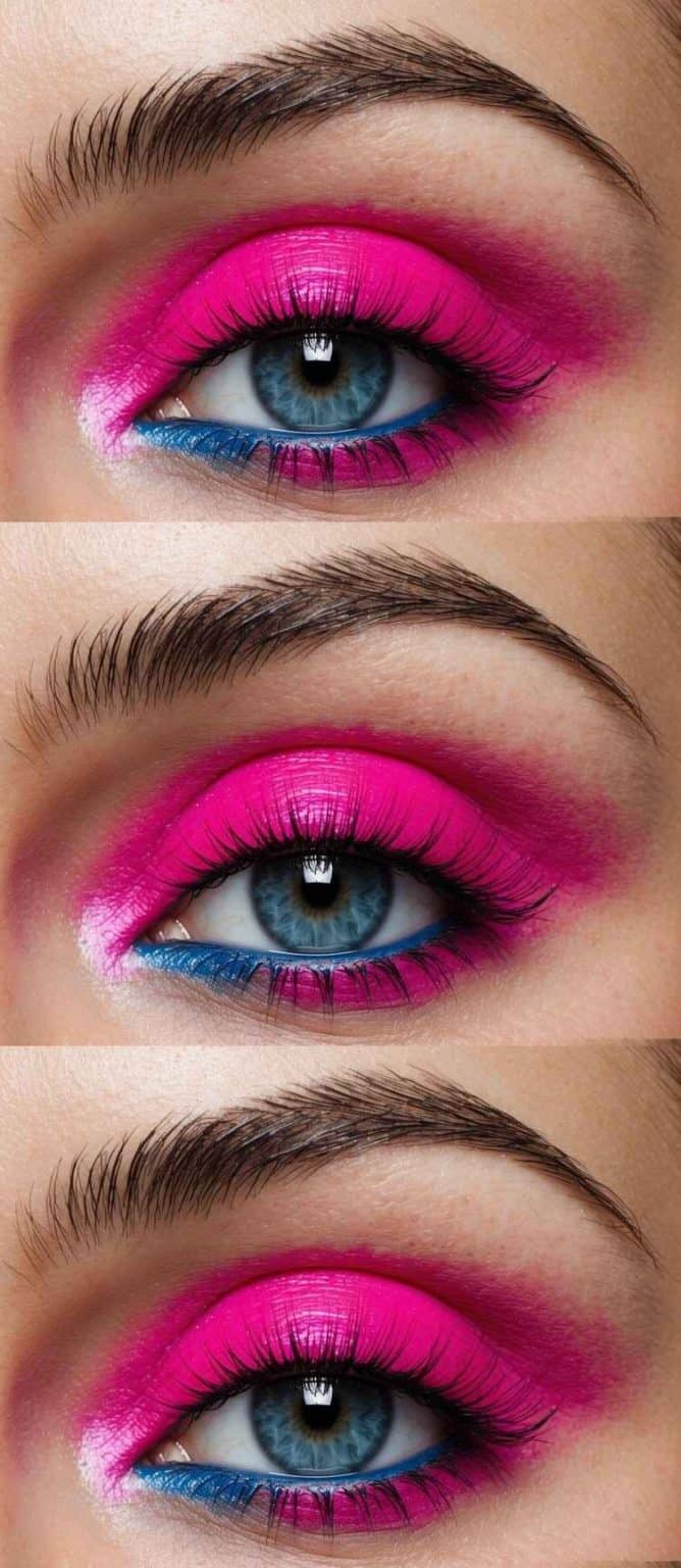 15 Pink and Blue Eye Makeup Ideas: Playful Looks to Brighten Your Day ...